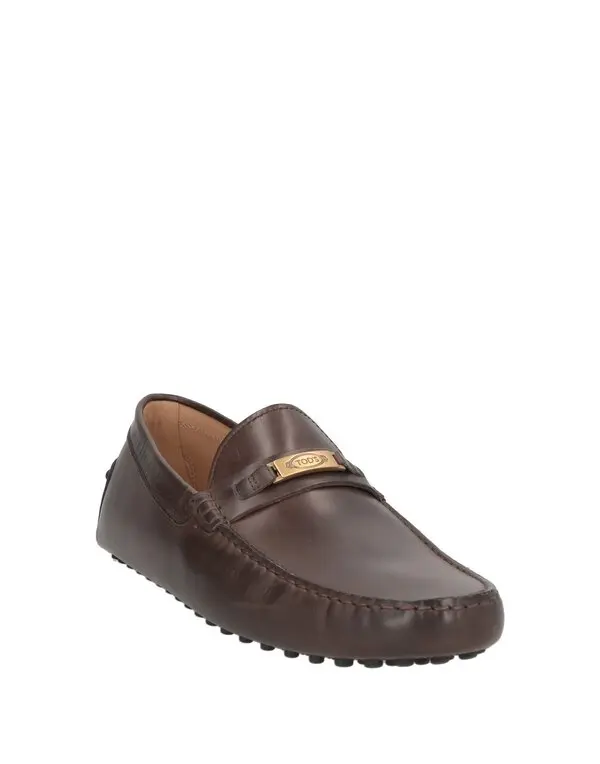 TOD'S Leather Loafers - Brown
