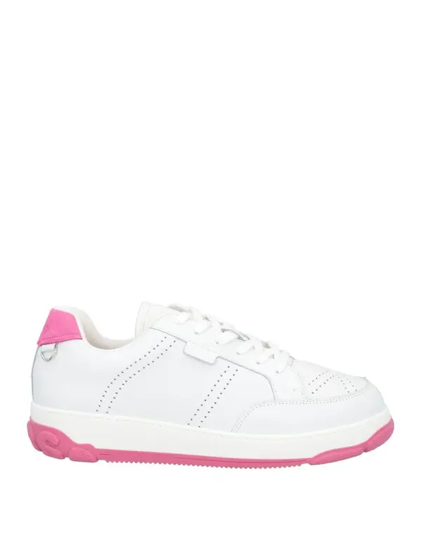 Gcds Leather Low-top Sneakers - White
