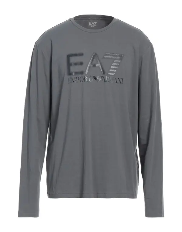 EA7 T-shirt Size Cotton, Elastane - Grey