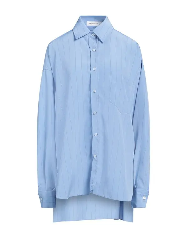 THE FRANKIE SHOP Striped Satin Shirt