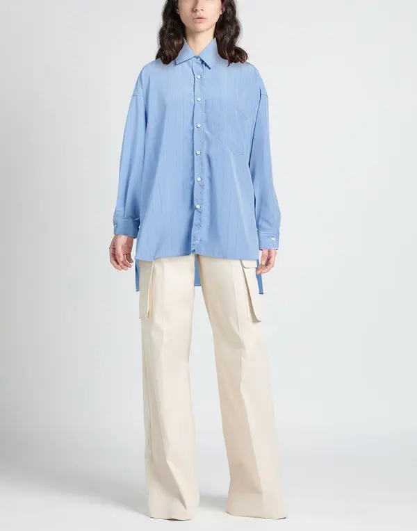 THE FRANKIE SHOP Striped Satin Shirt