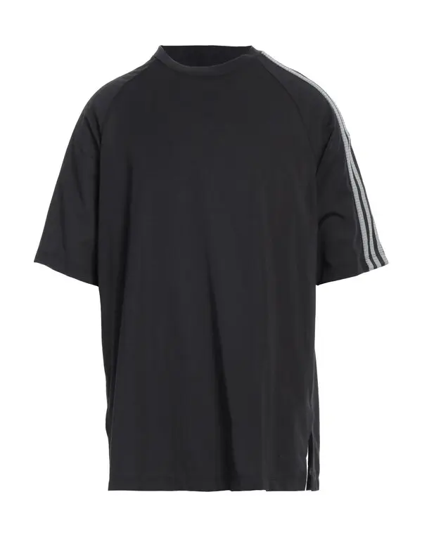 Y3 T-shirt Size Cotton, Recycled Polyester - Black