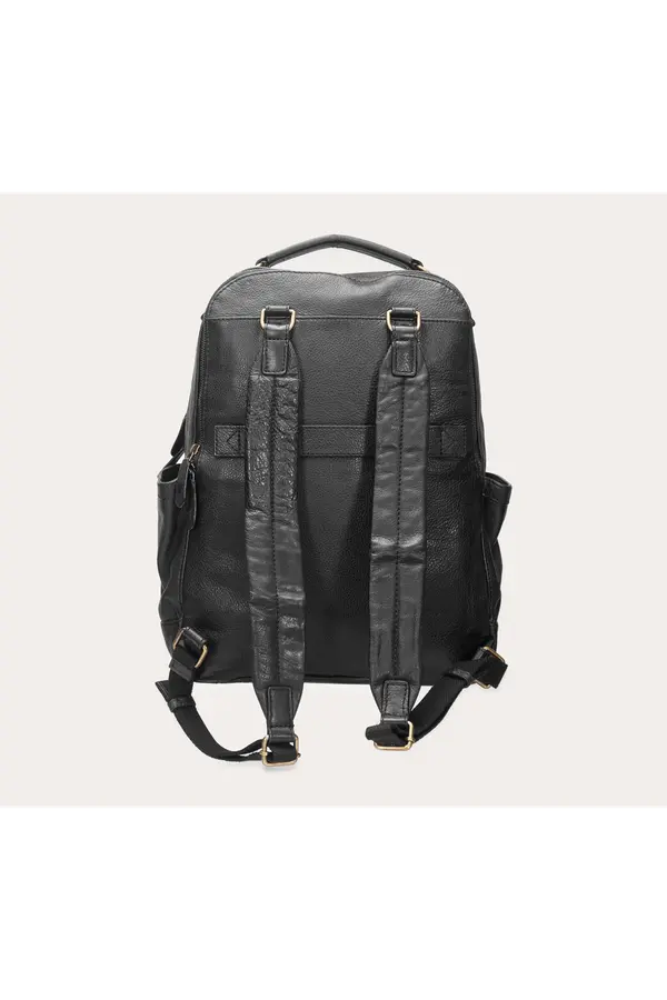 black women's leather backpack with laptop compartment frye Lafe BedStu DD Perfect for a work bag as it can hold up to a 17 The Frye Company Denver Leather