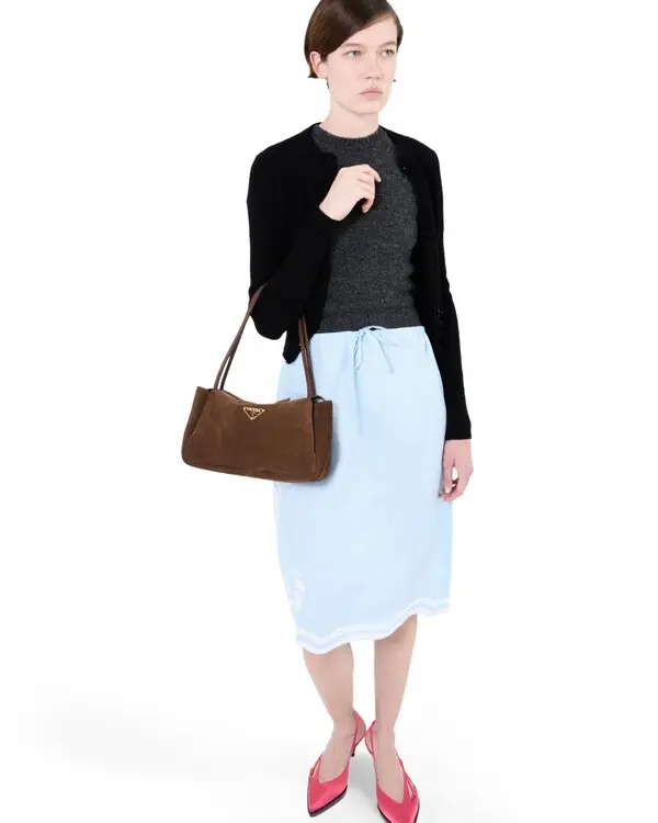 Prada Short-sleeved Cashmere Sweater