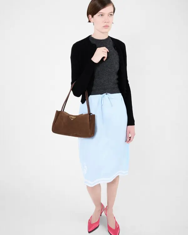 Prada Short-sleeved Cashmere Sweater