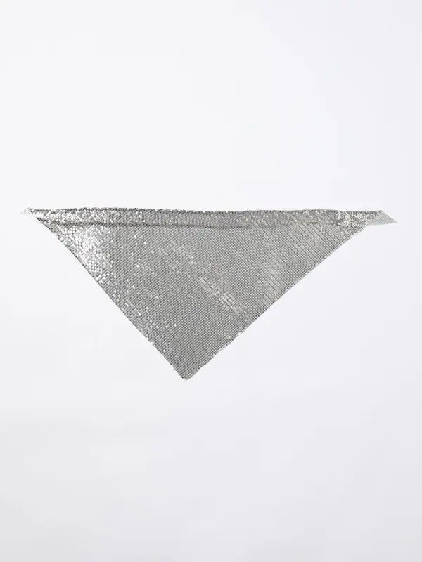 Rabanne Neck Scarf - Grey