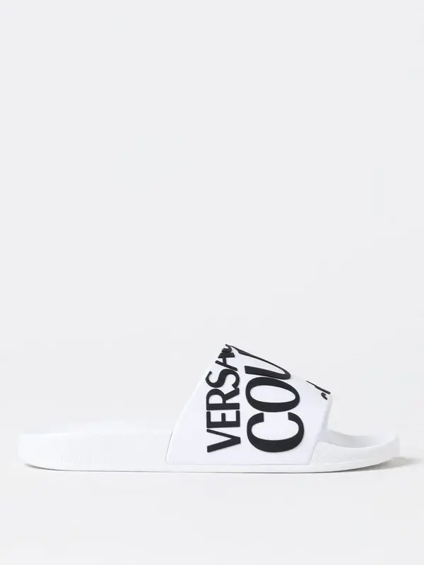 Versace Logo Slides - White