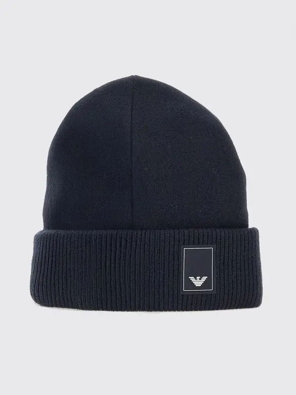 Emporio Armani Beanie - Blue