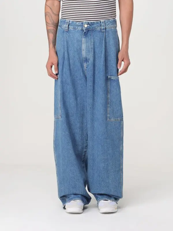 Sunnei Wide Leg Jeans - Denim
