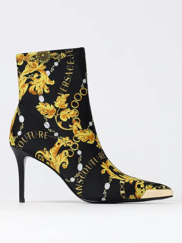 Versace Printed Boots - Black 1