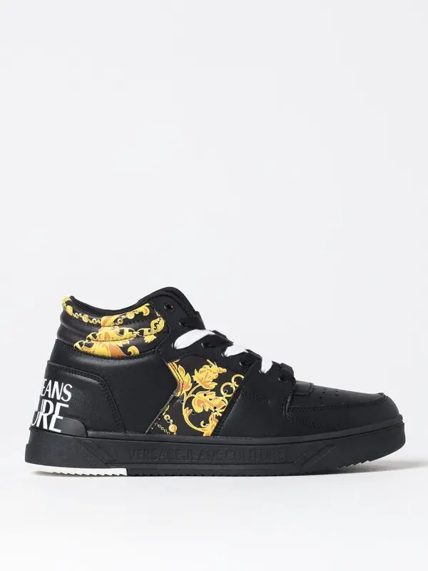 Versace High Top Sneakers - Black