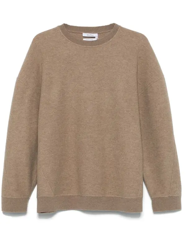 Max Mara Wool-cashmere Crewneck Sweater