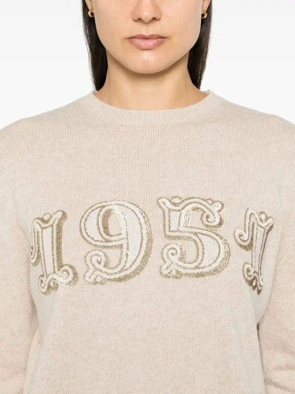 Max Mara Wool And Cashmere Sweater - Beige