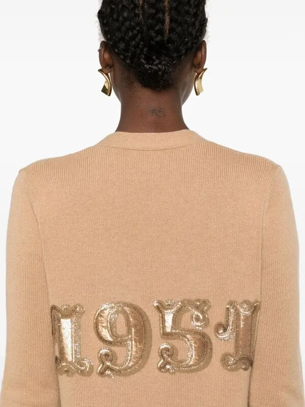 Max Mara Wool-cashmere Blend Cardigan - Camel