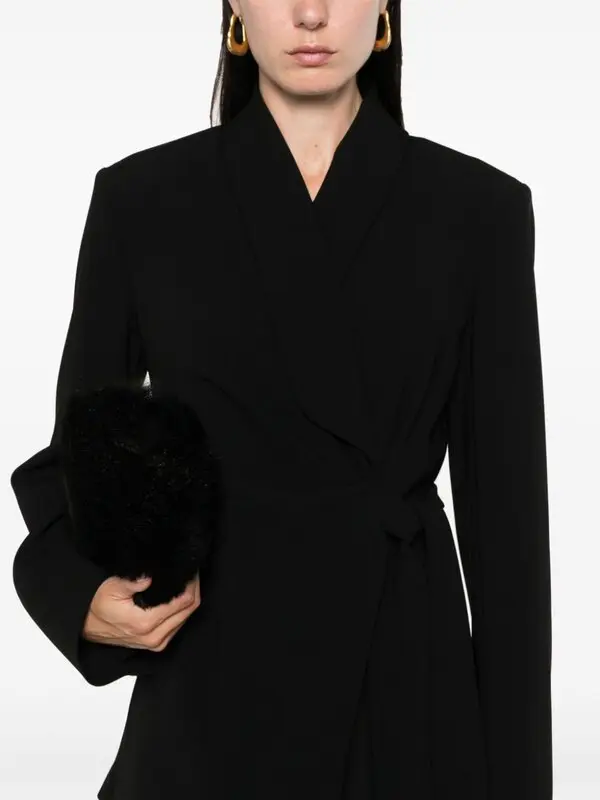 Max Mara Double-breasted Wrap Jacket