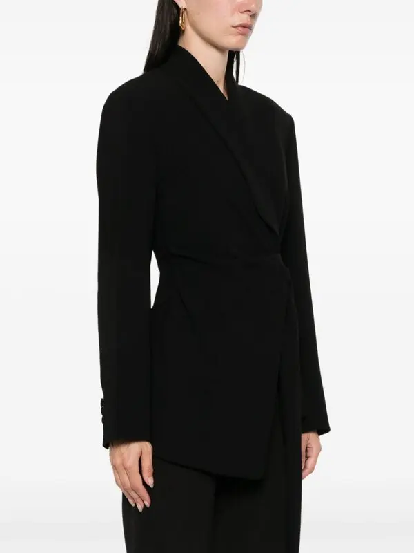Max Mara Double-breasted Wrap Jacket