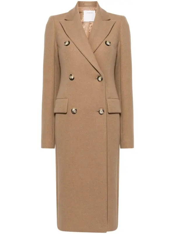 Sportmax Wool-cashmere Double-breasted Coat