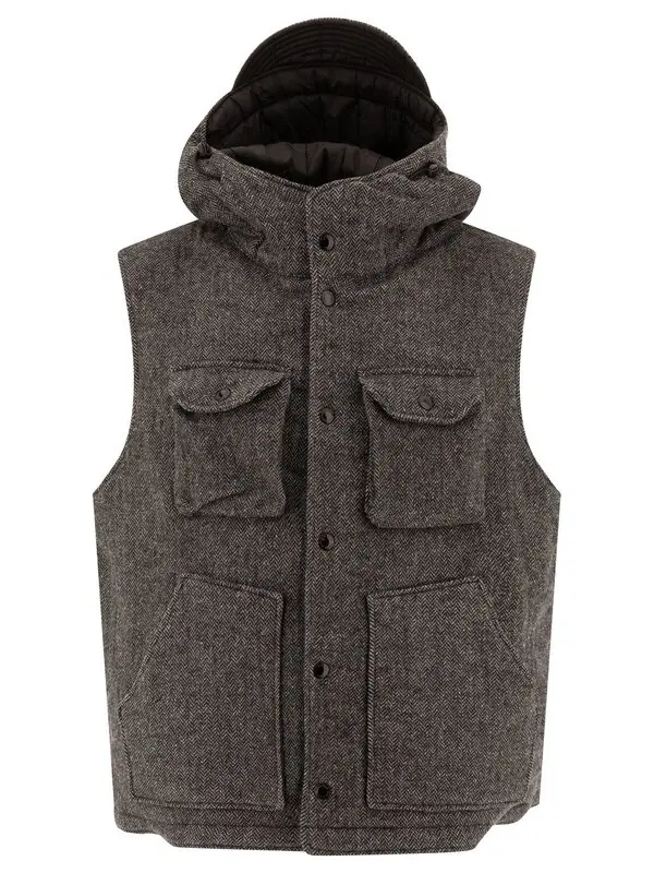 Engineered Garments Field Vest In Grey - 48% Off | Editorialist