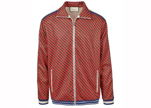 Gucci Diagonal Stripe Track Jacket