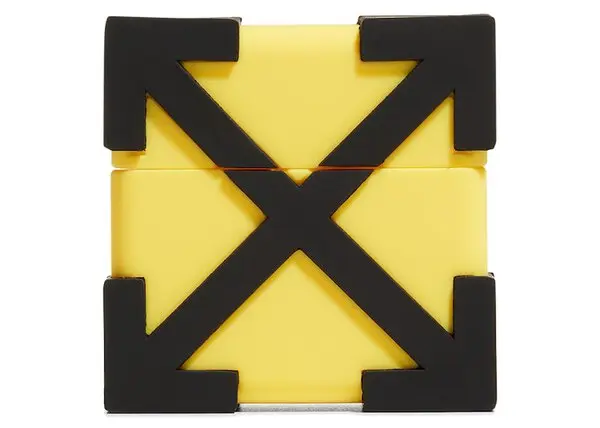 Off-White Arrow Airpods Pro Case - Yellow/black