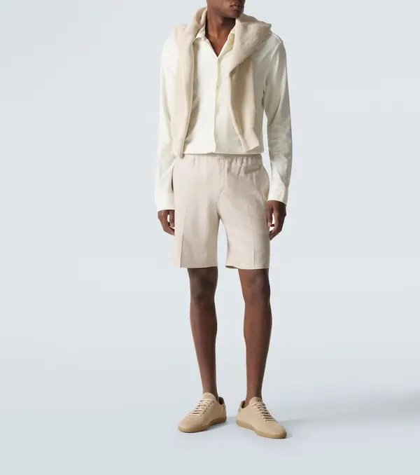 Zegna Cotton And Silk Shirt