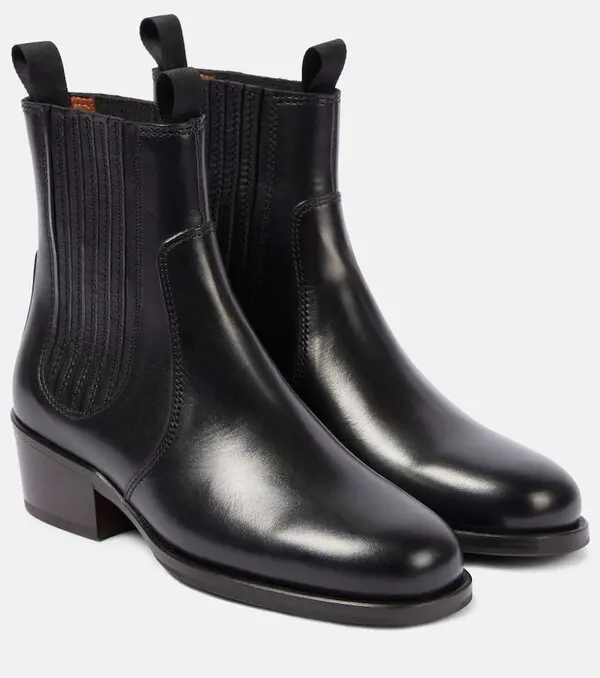 LEMAIRE Leather Chelsea Boots