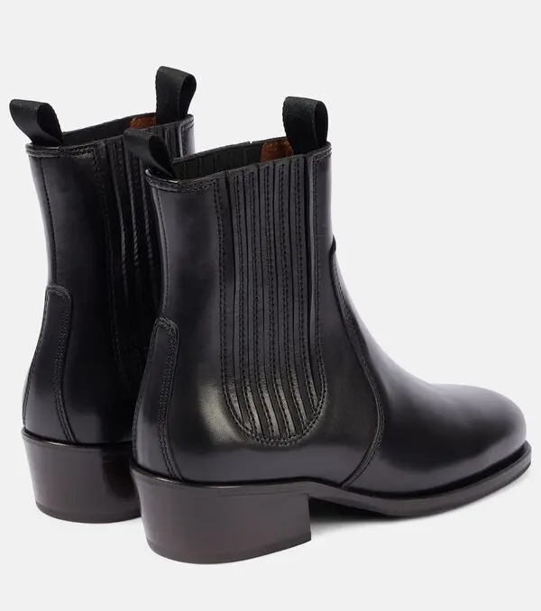 LEMAIRE Leather Chelsea Boots