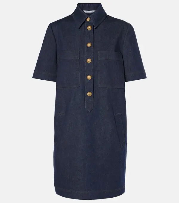 Veronica Beard Koulis Denim Minidress