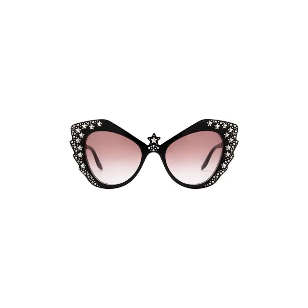 Gucci Cat Eye Sunglasses - Black