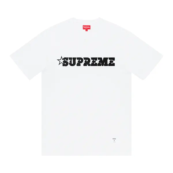 Supreme Star Logo Short-sleeve Top - White