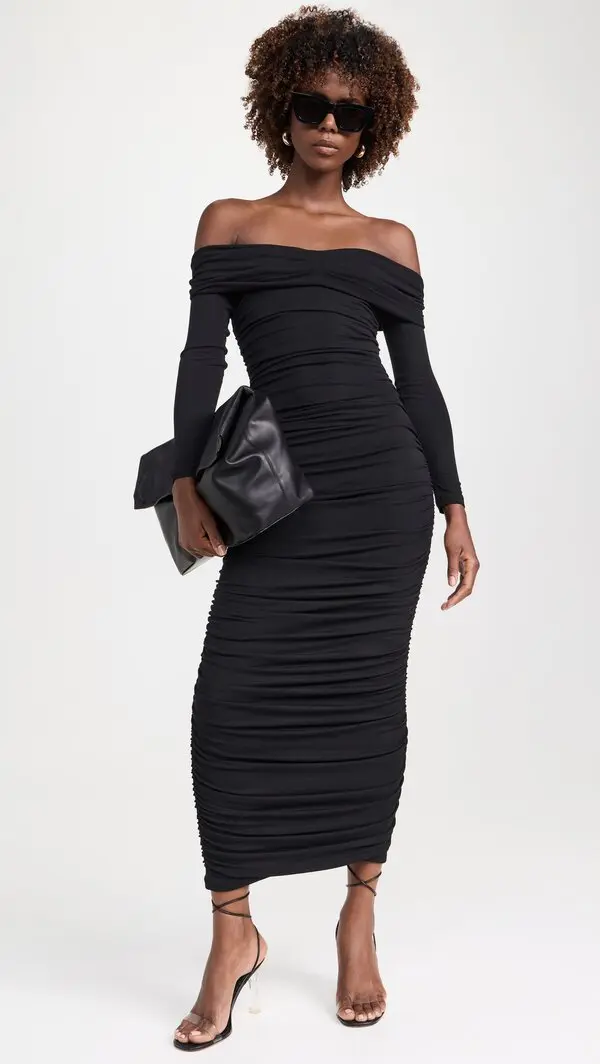 womens ribbed knit dress Bendita