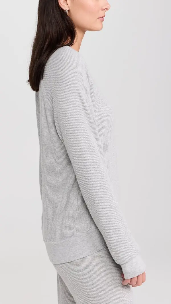 PJ Salvage Long Sleeve Textured Top