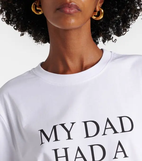 Victoria Beckham Slogan T-shirt