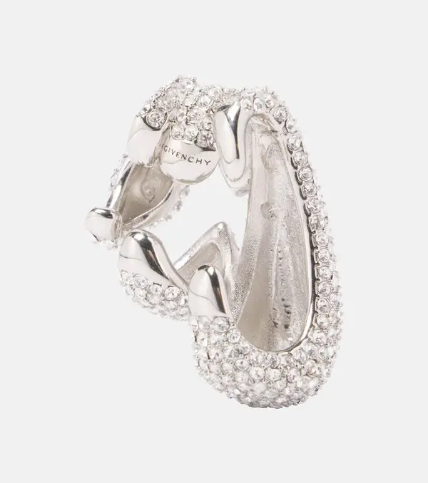 Givenchy Feline Crystal-embellished Ear Cuffs
