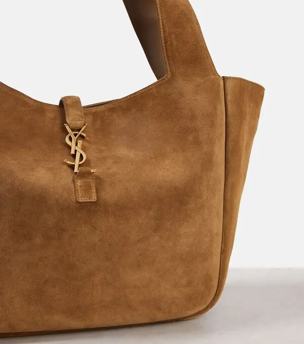 Saint Laurent Le 5 À 7 Bea Suede Tote Bag - Brown