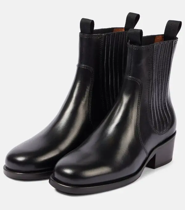 Lemaire 45mm Chelsea Boots - Black - 20% Off | Editorialist