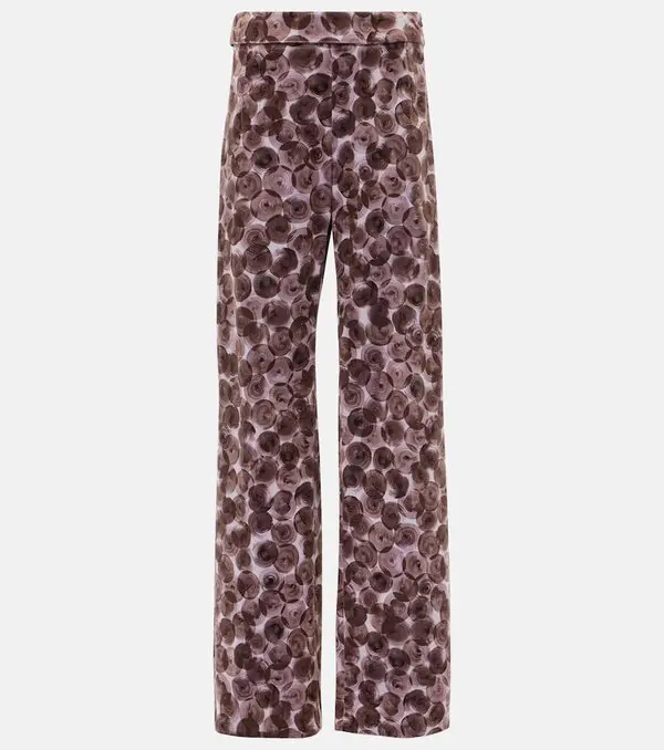 Dries Van Noten Pantera Straight Leg Pants