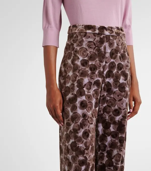 Dries Van Noten Pantera Straight Leg Pants