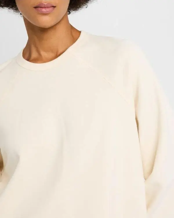 MOTHER The Biggie Concert Pullover - Cream