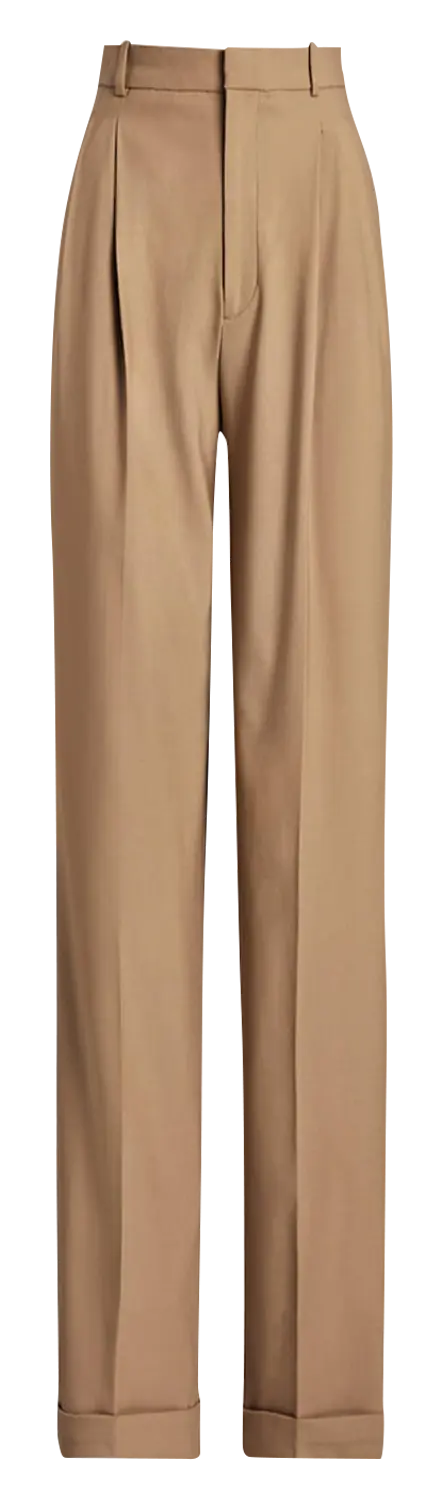Polo Ralph Lauren Full-length Pleated Pants - Camel