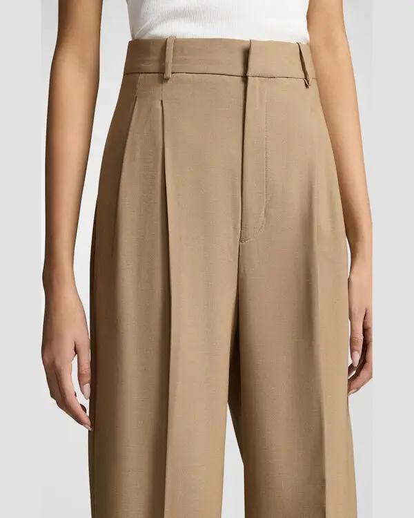 Polo Ralph Lauren Full-length Pleated Pants - Camel