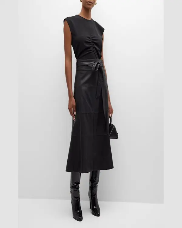 Tanya Taylor Betty Ruched Top