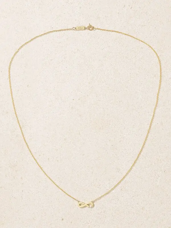 JENNIFER MEYER Infinity Diamond Necklace