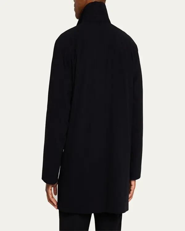 Giorgio Armani Crepe Wool Topcoat