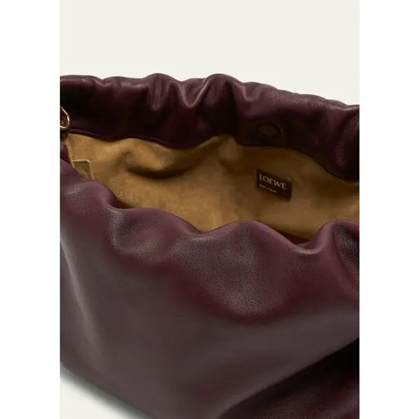 Loewe Flamenco Large Napa Lambskin Shoulder Bag - Black