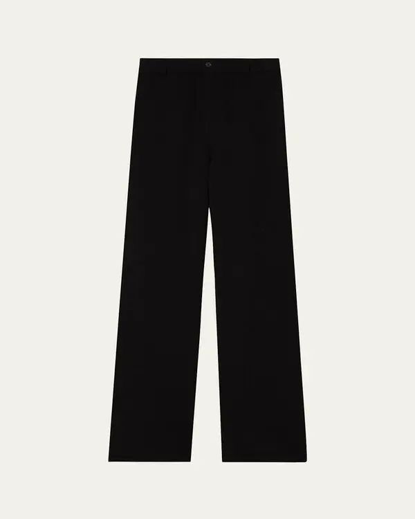 Guest In Residence Tailored Cashmere-blend Full Length Pants
