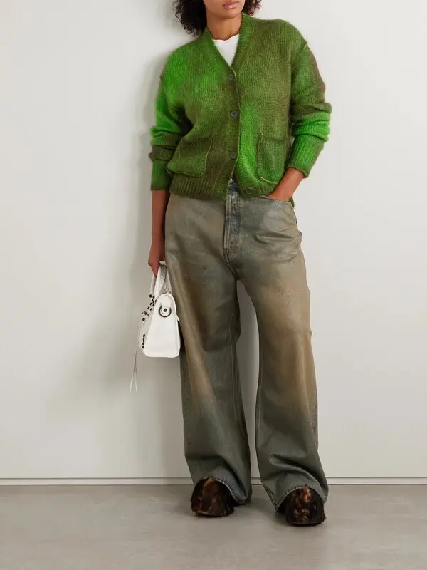 Acne Studios Brushed-knit Cardigan