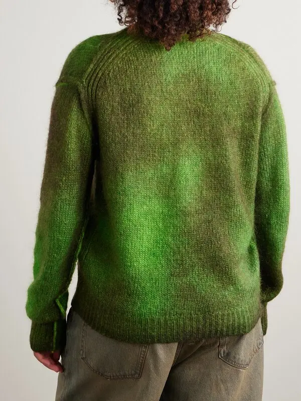 Acne Studios Brushed-knit Cardigan