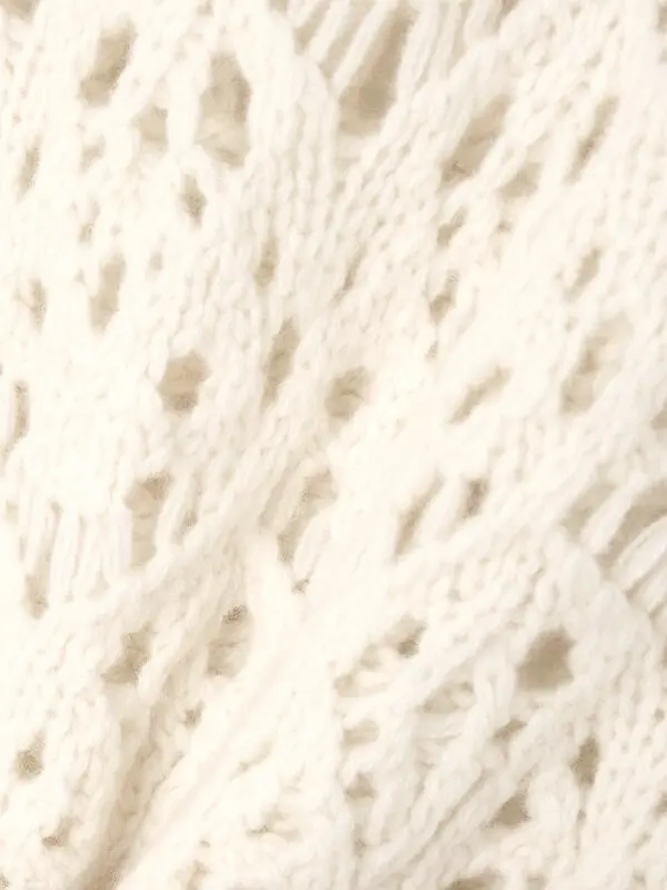 Chloé Open-knit Wool Sweater