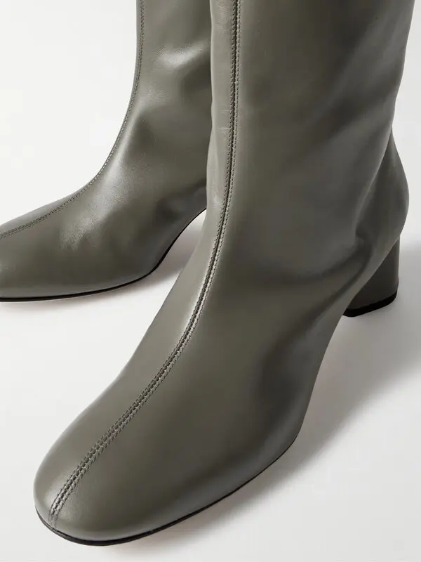 AeydĒ Willa Leather Knee High Boots